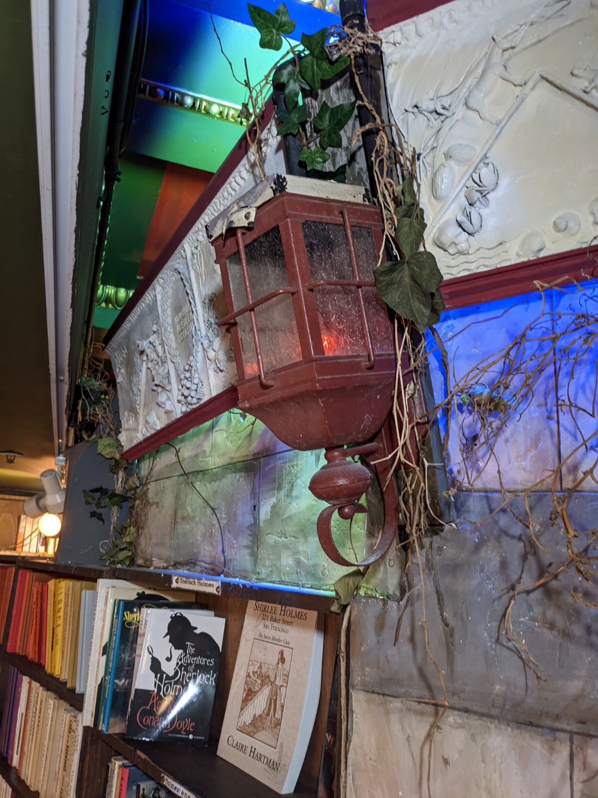 VICTORIAN SCIENCE LAB and STREET CORNER, VICTORIAN LONDON - ERIC LARKIN