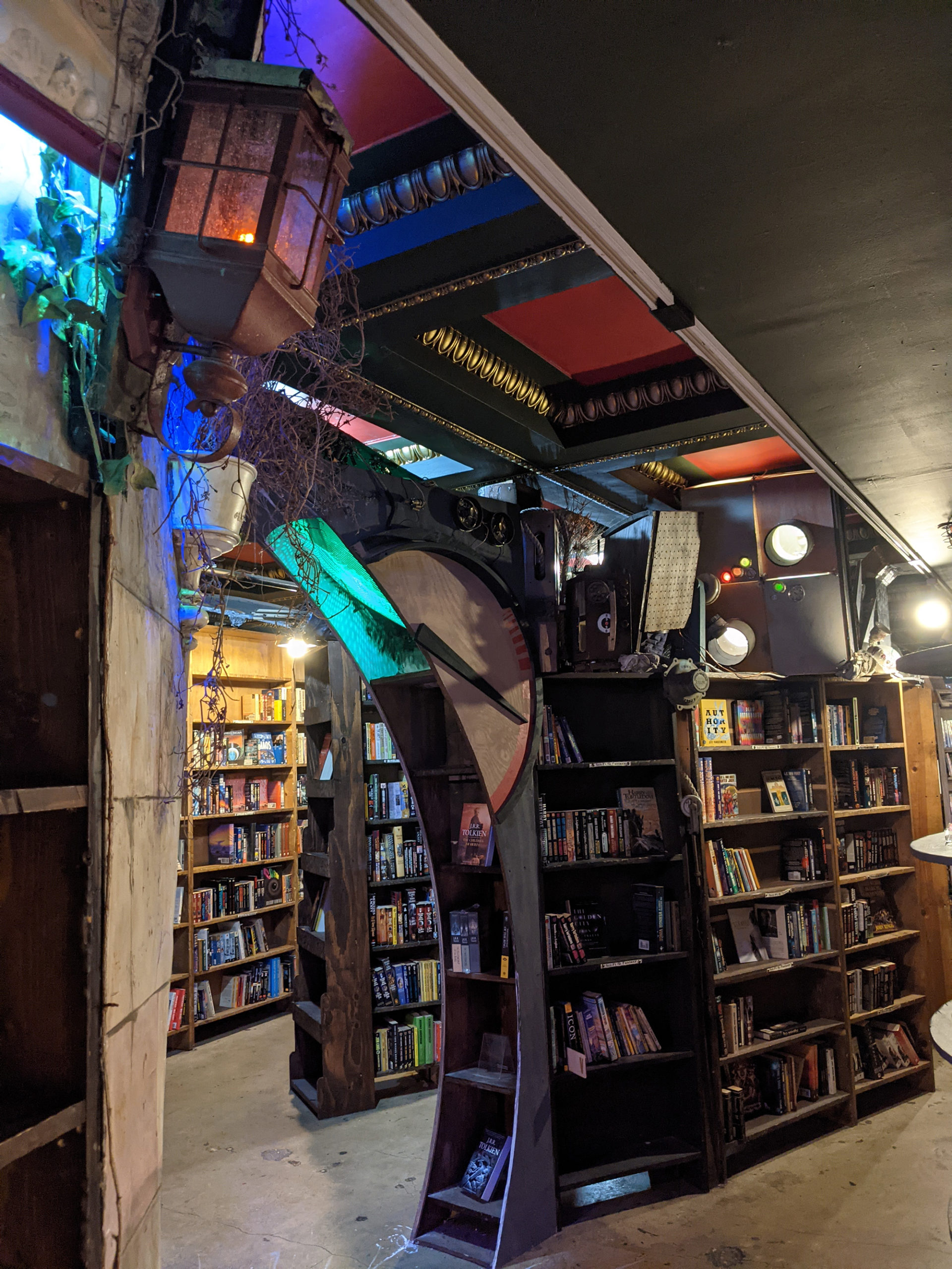VICTORIAN SCIENCE LAB and STREET CORNER, VICTORIAN LONDON - ERIC LARKIN